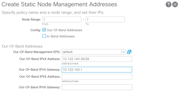 Configuring Out-of-Band Management Connectivity in ACI – How to ACI