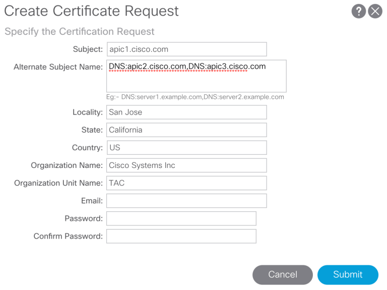 Custom SSL Certificates in ACI – How to ACI