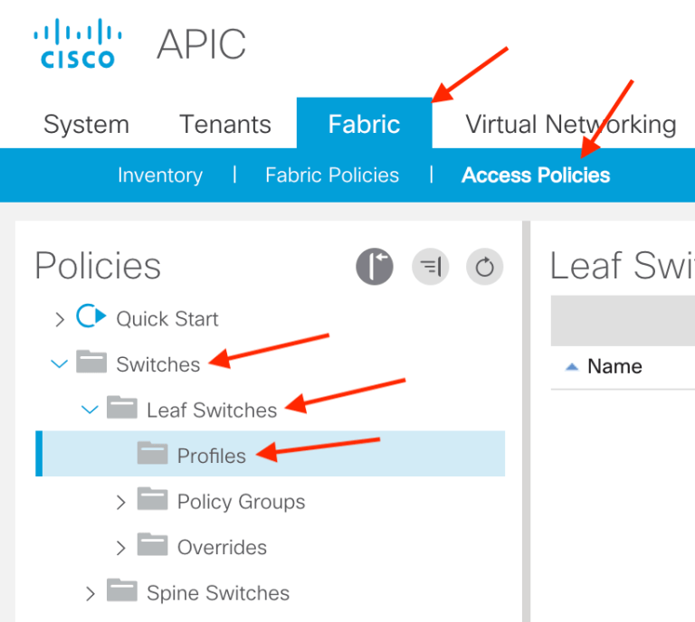 Breakout Interface Configuration in ACI – How to ACI