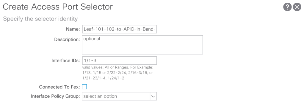 Configuring In-Band Management Connectivity in ACI – How to ACI