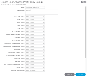 Configuring In-Band Management Connectivity in ACI – How to ACI
